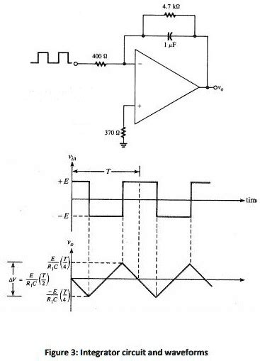 Solved Analyze A Triangular Wave Generator Integrator In Figure 3 To Compute The Following