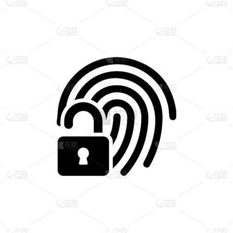 指纹解锁素材 花瓣网