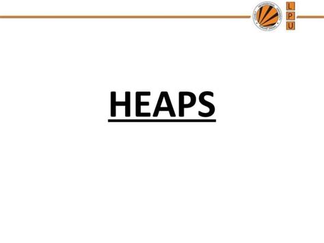 Binary Heap Tree Data Structure