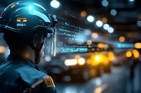 단단한 모자를 쓰고있는 남자