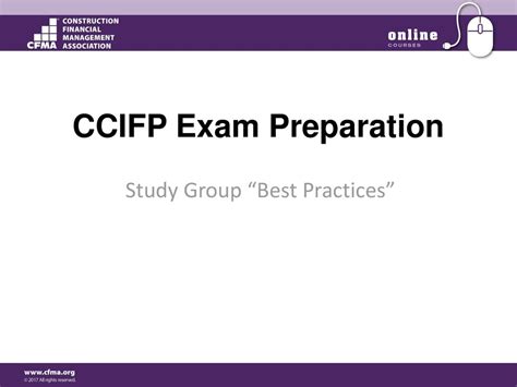 Ccifp Exam Preparation Ppt Download