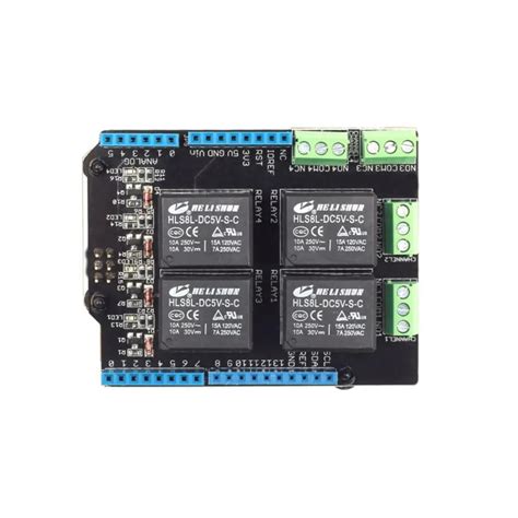 Relay Shield V3 For Arduino Robotshop
