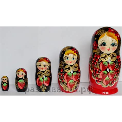 Русская матрёшка купить за 338.00 руб. - Бесплатная доставка - Интернет ...