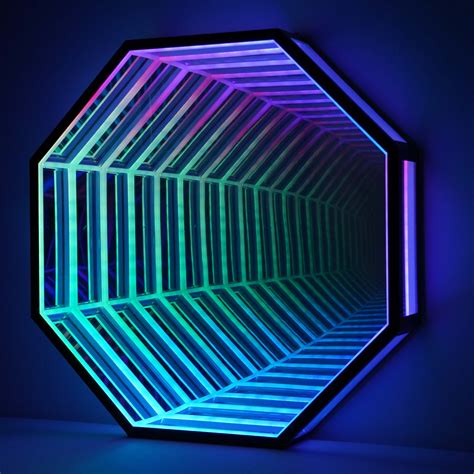 3d Infinity Mirror Lamp Mirror Table Lamp Rgb Led Desk Lamp Ep