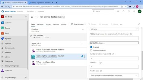 Testcomplete Azure Devops Integration Pipeline Configuration Youtube