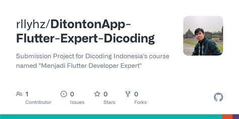 github rllyhz ditontonapp flutter expert dicoding submission project for dicoding indonesia s