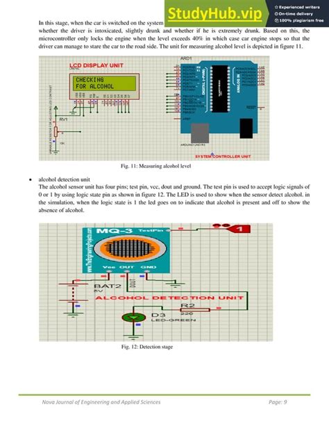 Alcohol Detection Of Drunk Drivers With Automatic Car Engine Locking