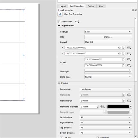 Re Positioning Map Grid Coordinate Labels In QGIS Layout Geographic Information Systems Stack