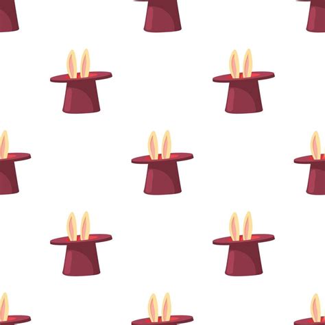 Patrón De Sombrero Mágico Vector Sin Costura 15065667 Vector En Vecteezy