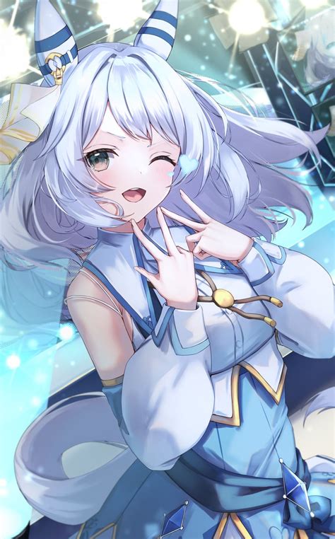 Hishi Miracle Umamusume Drawn By Aki Tsune Danbooru