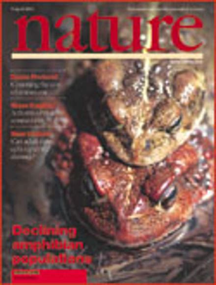 Volume 410 Issue 6829 5 April 2001