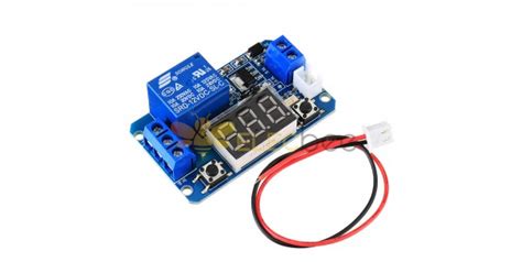12v Trigger Time Delay Relay Module With Led Digital Display 0 999s 0 999min 0 999h Work Delay