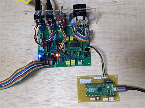 音源とオーディオの電子工作（予定） Fv01 マルチエフェクタの製作 その3 Eepromのプログラミングにraspberry Pi Picoを利用