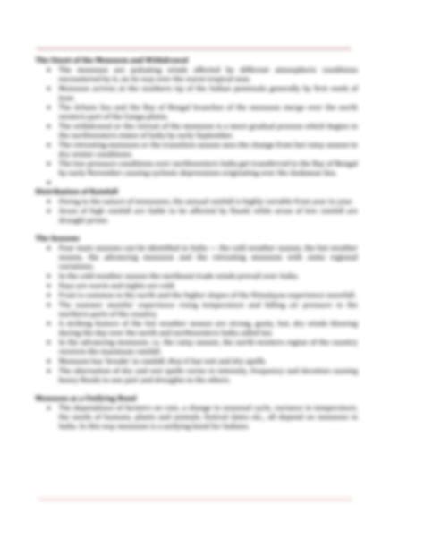 Solution Class 9 Climate Notes Studypool