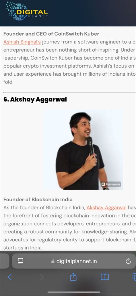 Akshay Aggarwal On Linkedin I Am Glad To Have Made It To The Top 10 Crypto Influencers List