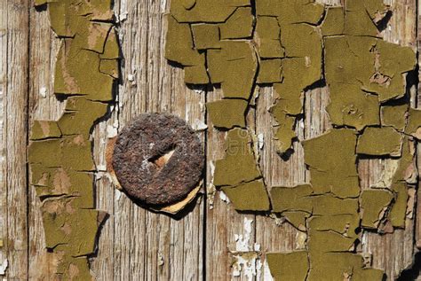 Old Paints And Rusty Pin Stock Photo Image Of Grunge