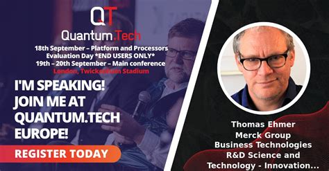 Thomas Ehmer On Linkedin Quantum Tech Europe