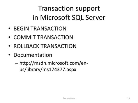 ppt concurrency control using transactions powerpoint presentation