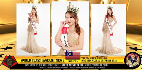 Teresa Chew Hui Fang Mrs Asia Global Universe 2022