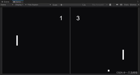 unity 2d乒乓球小游戏（单人ai对战） unity 2d踢球 csdn博客