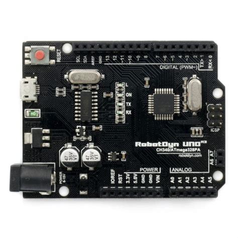 Arduino Uno R3 Smd Micro Usb Edubotics