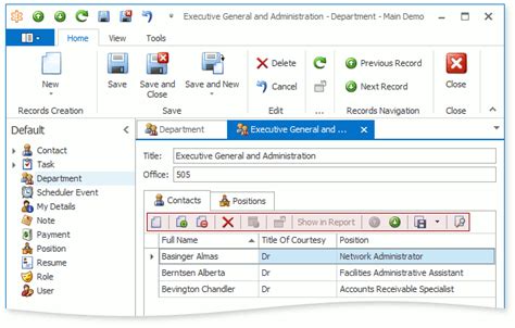 menu nested toolbar xaf cross platform app ui and web api