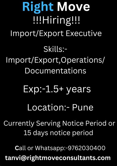 Tanvi P On Linkedin Import Export Operations Documentations Hiringnow