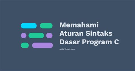 Belajar Pemrograman C 03 Struktur Dasar Dan Aturan Penulisan Program