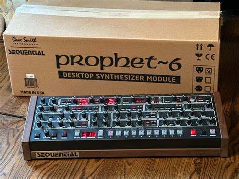 Matrixsynth Sequential Prophet 6 Desktop Synthesizer Module W Original Box