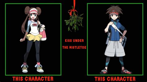 Rosa X Nate Mistletoe Kiss By Playabiyyu On Deviantart