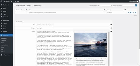 Ultimate Markdown Markdown Plugin For Wordpress