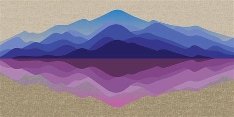 Japanese Background With Line Wave Pattern Vector Abstract Template