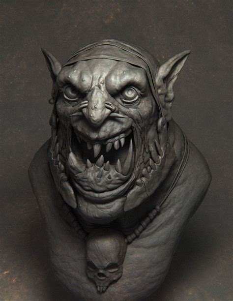 An Image Of A Creepy Creature With Fangs On It S Face And Teeth In The