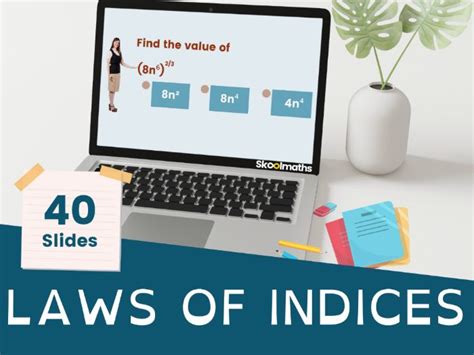 Indices Interactive Digital Maths Lesson For Gcse Foundation Teaching Resources