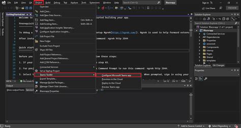 Configuring Teams App Failed · Issue 5104 · Officedevteams Toolkit · Github