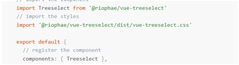 VUE中的 TreeSelect使用 S提拉米苏 博客园