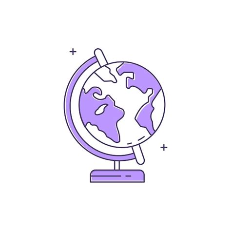 Premium Vector Globe World Earth Global International Geography Globe Globalization Vector