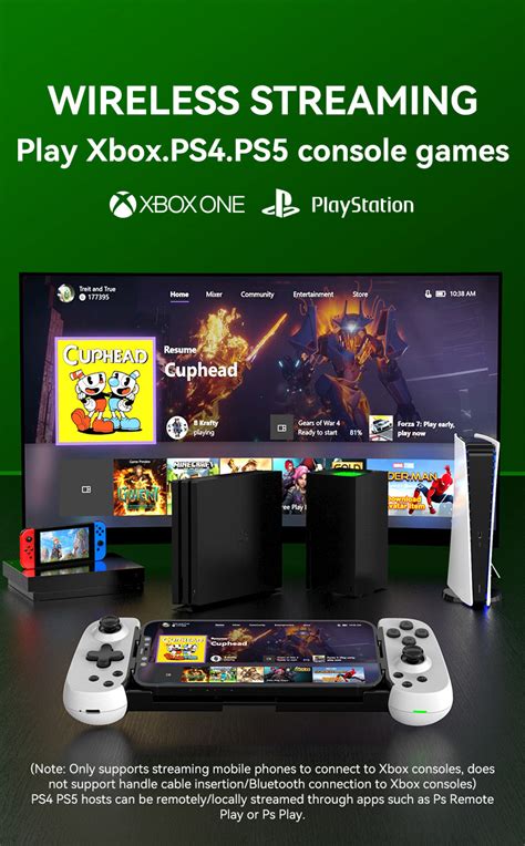 D Bluetooth Wireless Stretching Extendable Gaming Controller Gamepad Vibration Joystick Pad For