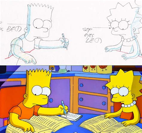 Comic Mint Animation Art The Simpsons Sideshow Bob Roberts 1994