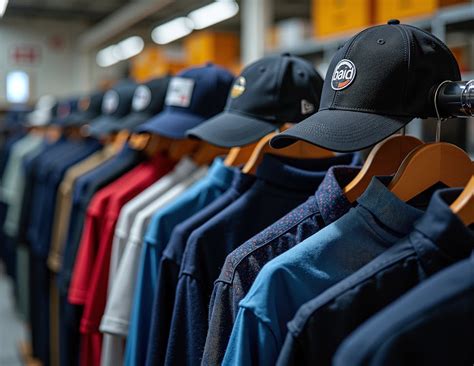 옷걸이에 걸려 있는 다채로운 모자와 셔츠 · 무료 스톡 사진