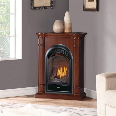 Bluegrass Living 38 5 Inches Black Ventless Liquid Propane Gas