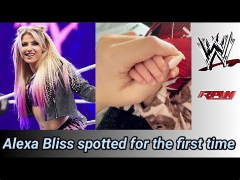 Alexa Bliss Spotted For The First Time After The Birth Of Her Daughter Youtube