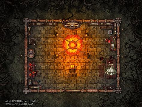 [18 ] [nsfw] Day 31 365 Witches Hut 32x24 4k Map 2 R Fantasymaps