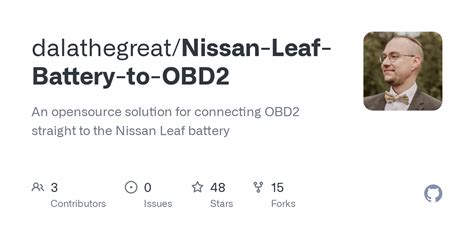 Github Dalathegreat Nissan Leaf Battery To Obd2 An Opensource Solution For Connecting Obd2