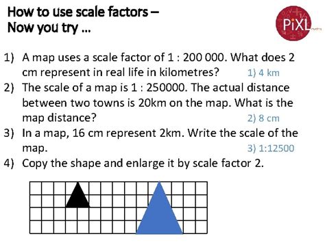 Grade FG Use Scale Factors Diagrams And Maps
