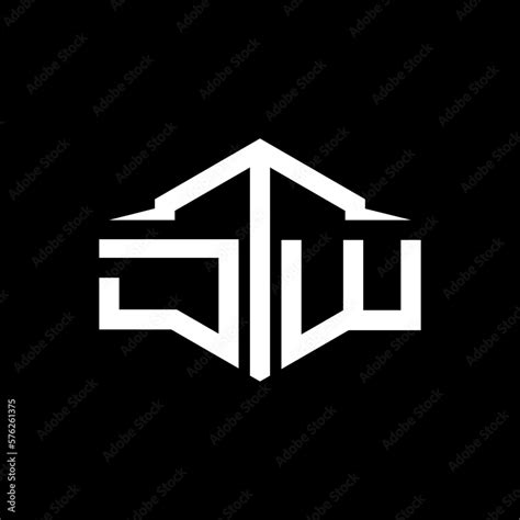 Dtw Logo Dtw Icon Dtw Vector Dtw Letter Dtw Minimalist Dtw Flat Dtw Monogram Technology