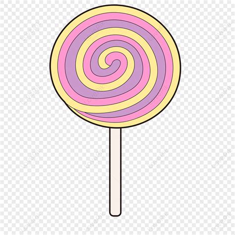 롤리팝 클립 아트 원형 나선형 롤리팝 클립 아트일주흑선 Png 일러스트 무료 다운로드 Lovepik
