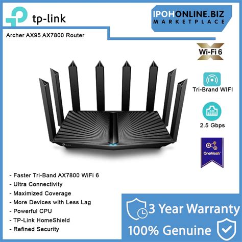 TP Link Archer AX AX Tri Band Stream AX Mesh Onemesh Wireless WiFi Router Support