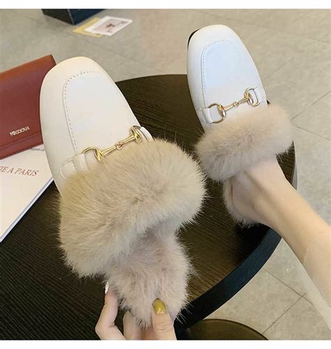 여자 로퍼 겨울 블로퍼 털슬리퍼 실내화 오피스 슈 실내용슬리퍼 여성슬리퍼 겨울슬리퍼 회사슬 티몬