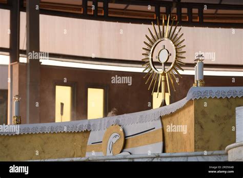 Adoration Of Jesus Christ Present In The Blessed Sacrament After The Evening Holy Mass In